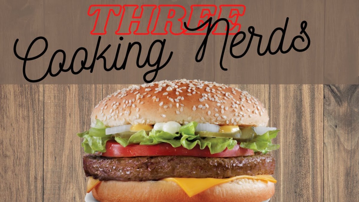 Three Cooking Nerds Episode 2: Super Seasoned Burgers – Three Angry Nerds